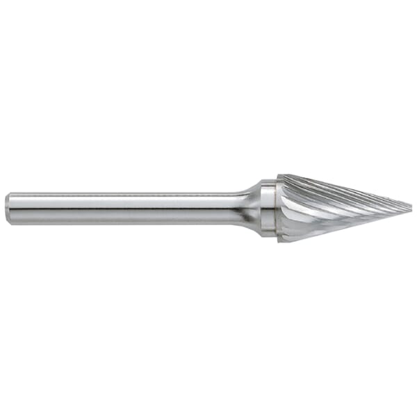 GARR 70042 SM Series Standard Rotary File/Burr, Flat End, Cone Head, 5/ ...