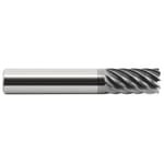 GARR 98414 TMS Finisher Non-Center Cutting Square End Mill, 8 mm Dia ...