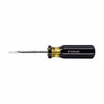 Stanley 100 PLUS 66-178 Standard Screwdriver, 3/8 in Slotted, Steel ...